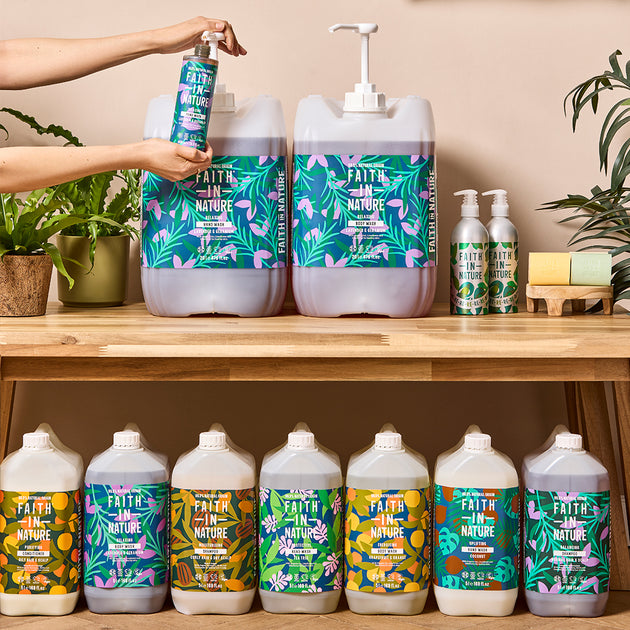 20L Refills | Sustainable Family Care | Faith In Nature