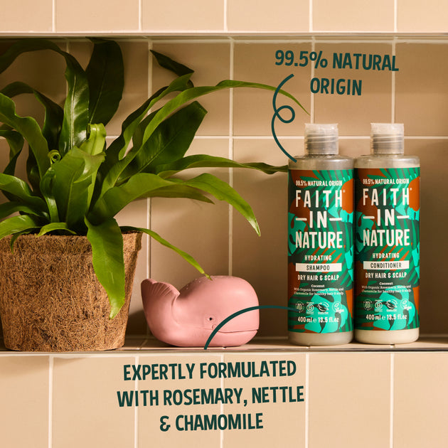 400ml Organic Coconut Shampoo | Faith In Nature