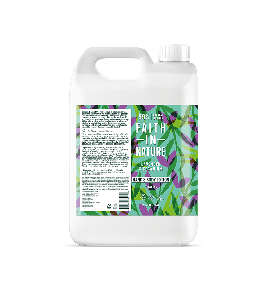 Natural Hand & Body Lotion | Faith In Nature